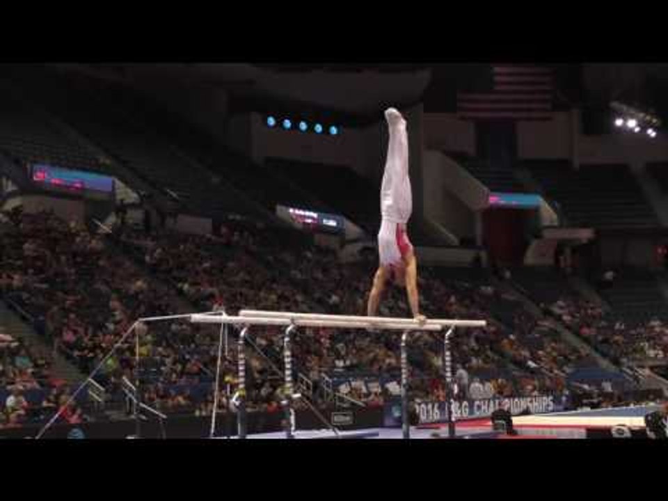 Drew Moling - Parallel Bars - 2016 P&G Championships - Sr. Men Day 2 ...