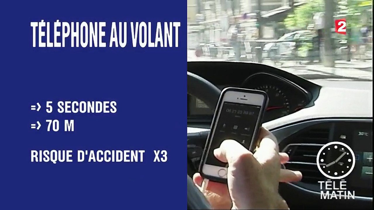 Téléphone au volant : nouvelle campagne de sensibilisation - Vidéo ...