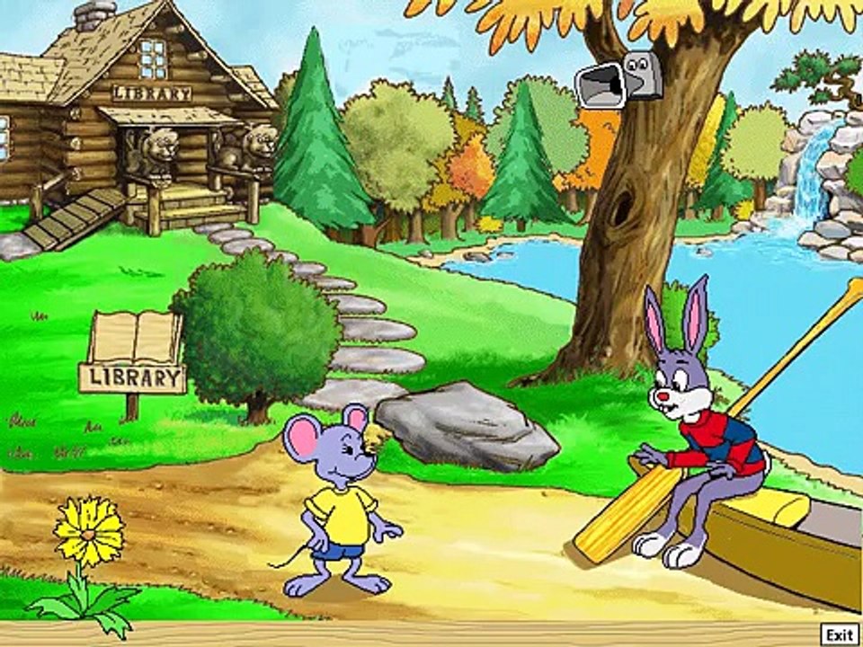 Reader Rabbit Kindergarten - Part 5: Counting Lake (Rafting Things ...