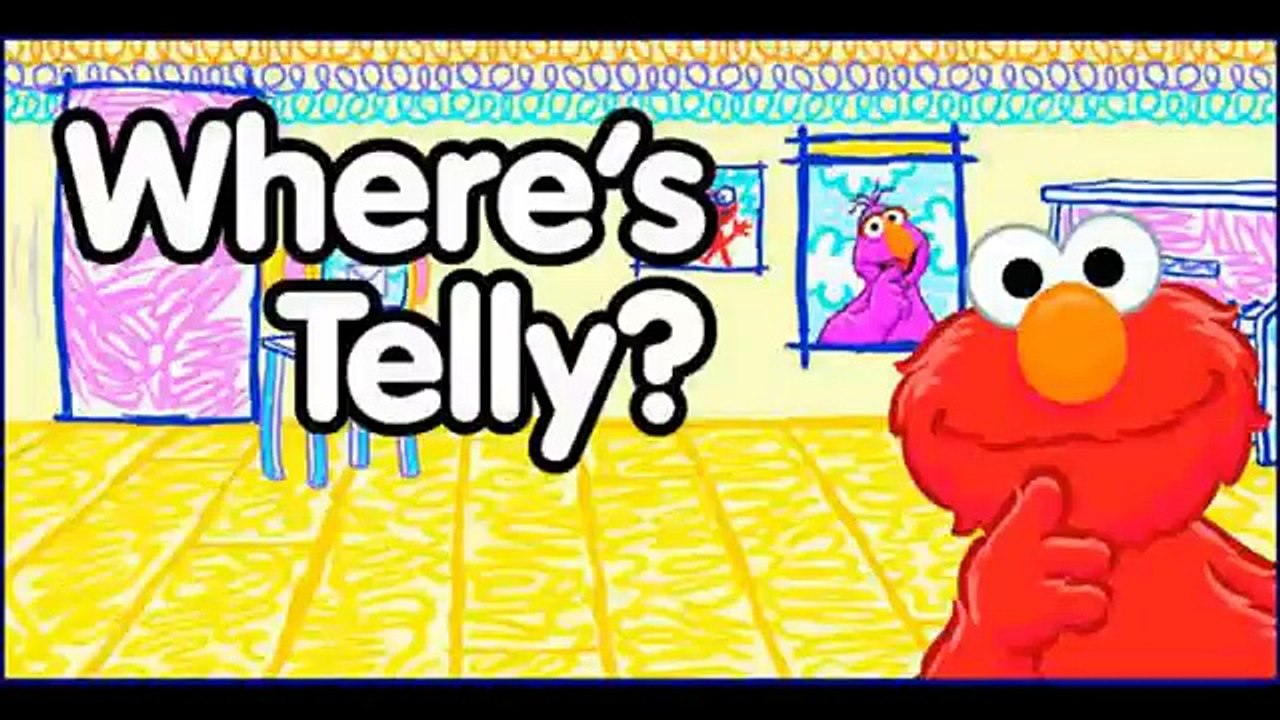 WHERES TELLY? / Lets Play with Elmo and Telly! / Sesame Street Learning ...