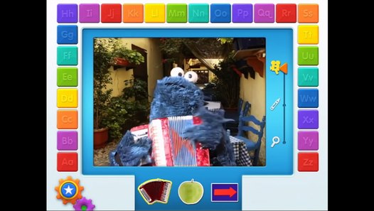 Elmo Loves ABCs Part 2 - Sesame Street - iPad app demo for kids ...