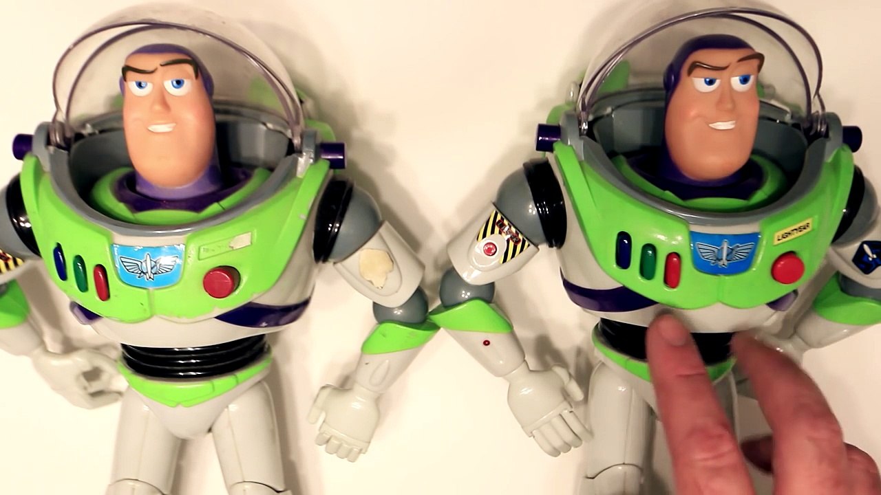 How To Fix Buzz Lightyear Action Figure 1995 | Toy Replay | Disney Toy ...