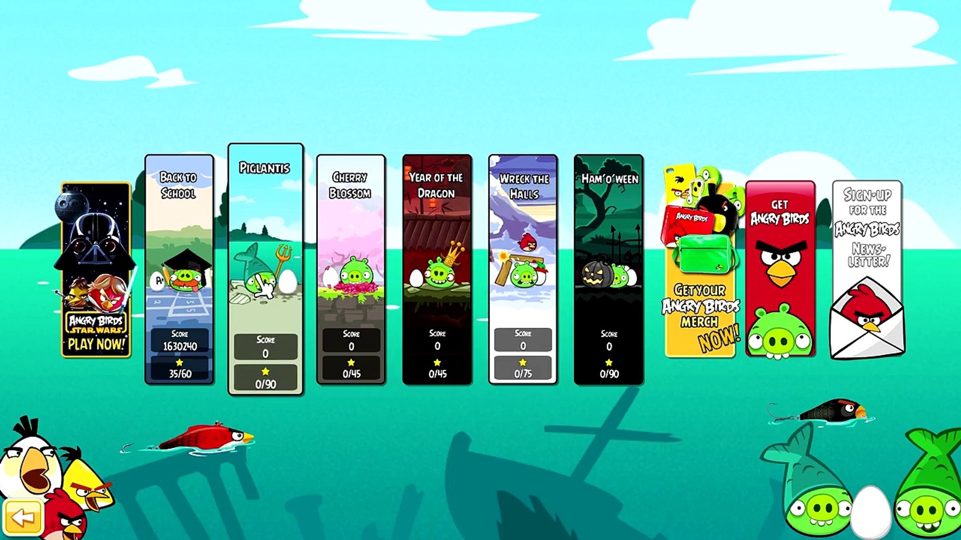 Angry Birds Seasons Piglantis