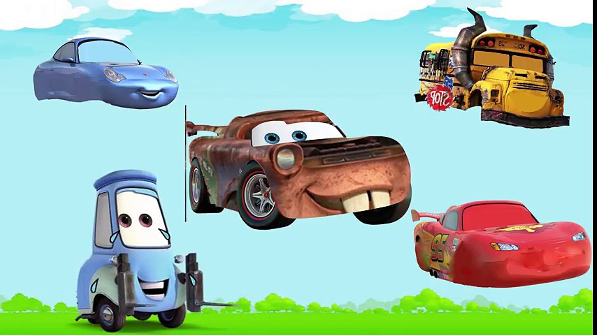 Lightning Mcqueen And Mater And Sally