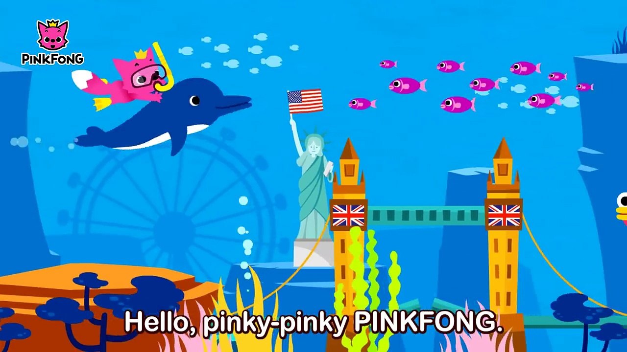 Hello PINKFONG _ Flags Song _ Animal Songs _ PINKFONG Songs for ...
