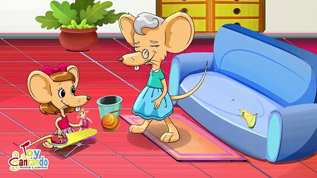 UNA RATA VIEJA PLANCHADORA canciones infantiles - Vídeo Dailymotion