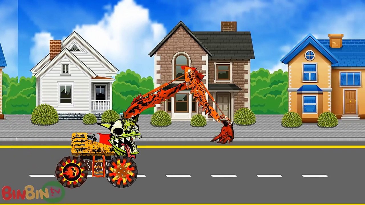 Good vs Evil | Excavator Street Vehicles Battles for Children ...