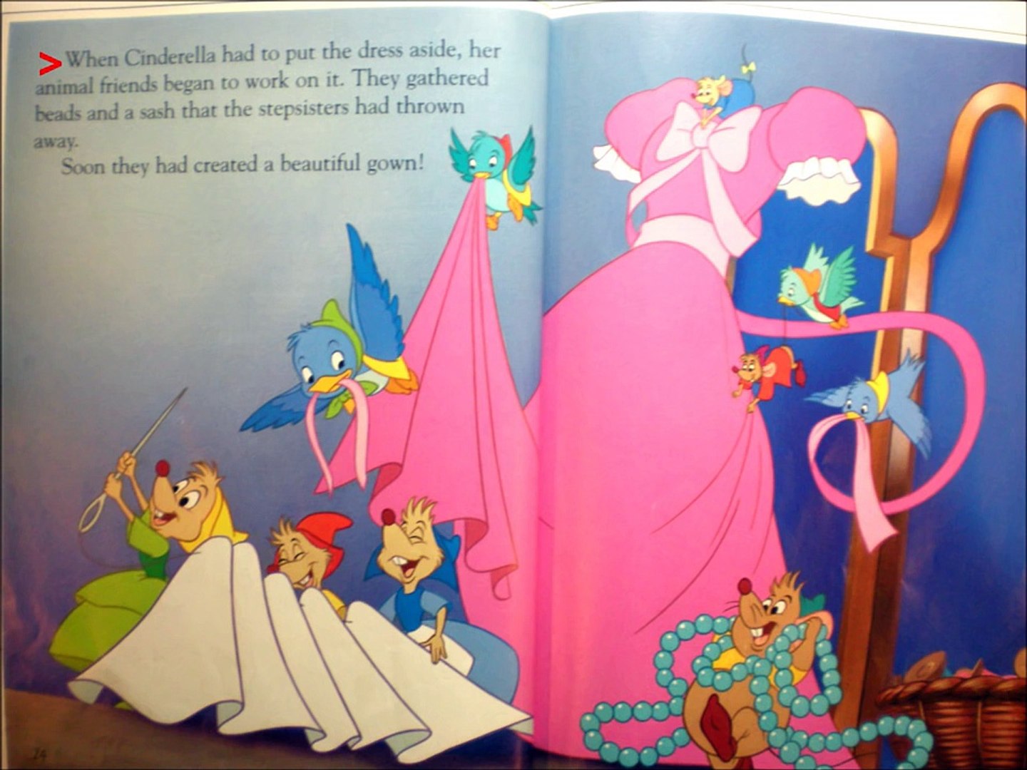 Read Aloud Book Disney Storybook Cinderella Lot of 2 Disney Princess ...