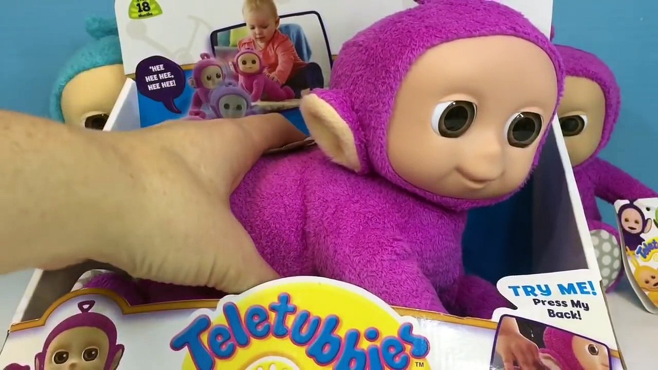 Brand NEW Teletubbies TALKING TIDDLYTUBBIES Soft Toys Mi-Mi Umby Pumby ...