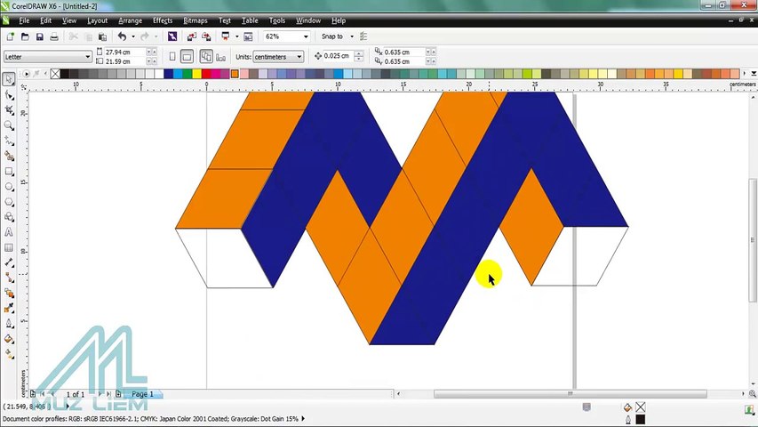 Tutorial Coreldraw X4 Membuat Logo