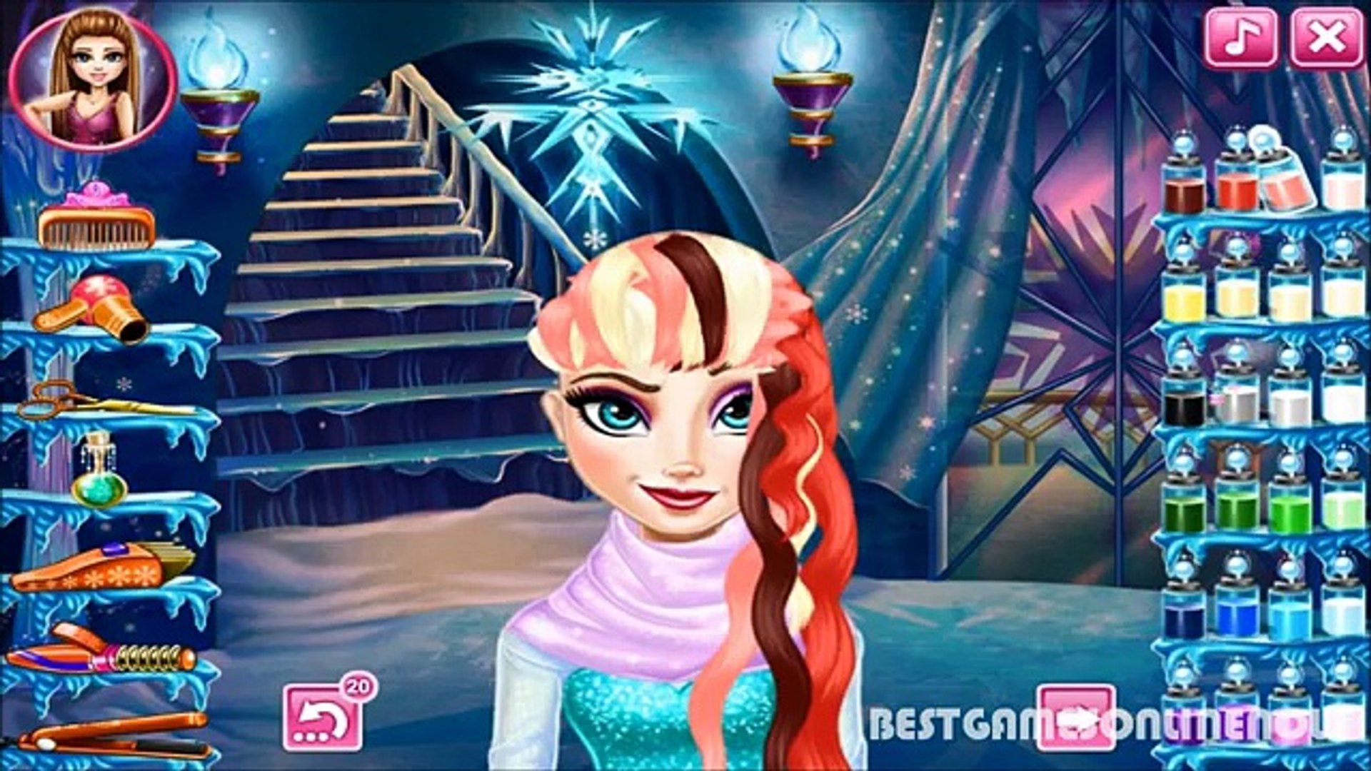 Elsa Frozen Real Haircuts Game What Is Elsa's Best Hairstyle?