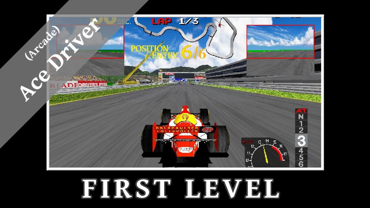 (first race) Ace Driver, Namco, arcade, 1994 - video Dailymotion