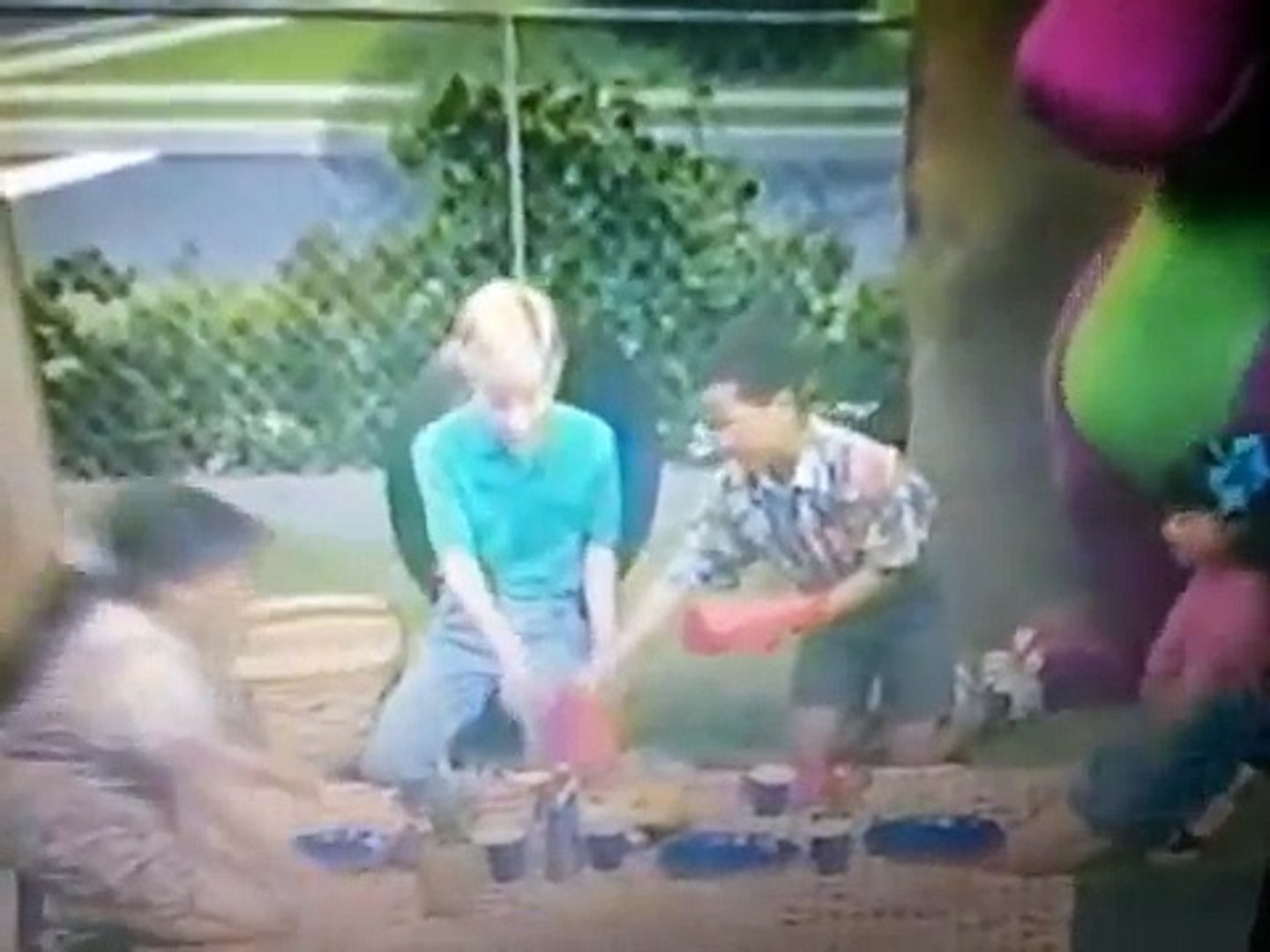 Barney A Splash Party Please Vhs