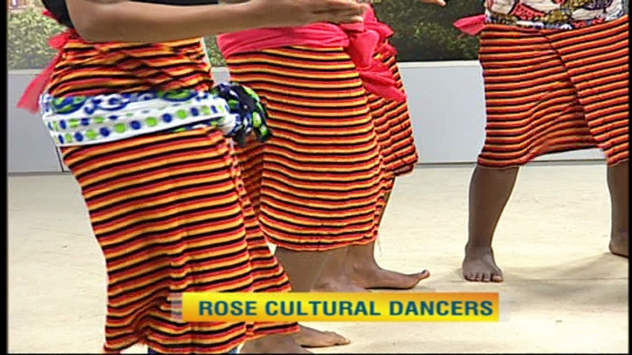 Rose Cultural Dancers Perform The Traditional Baganda Dance - video ...