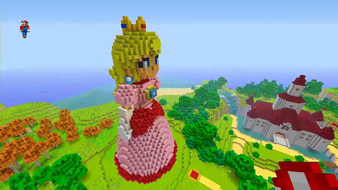 How To Build Princess Peach In Minecraft Youtube - vrogue.co