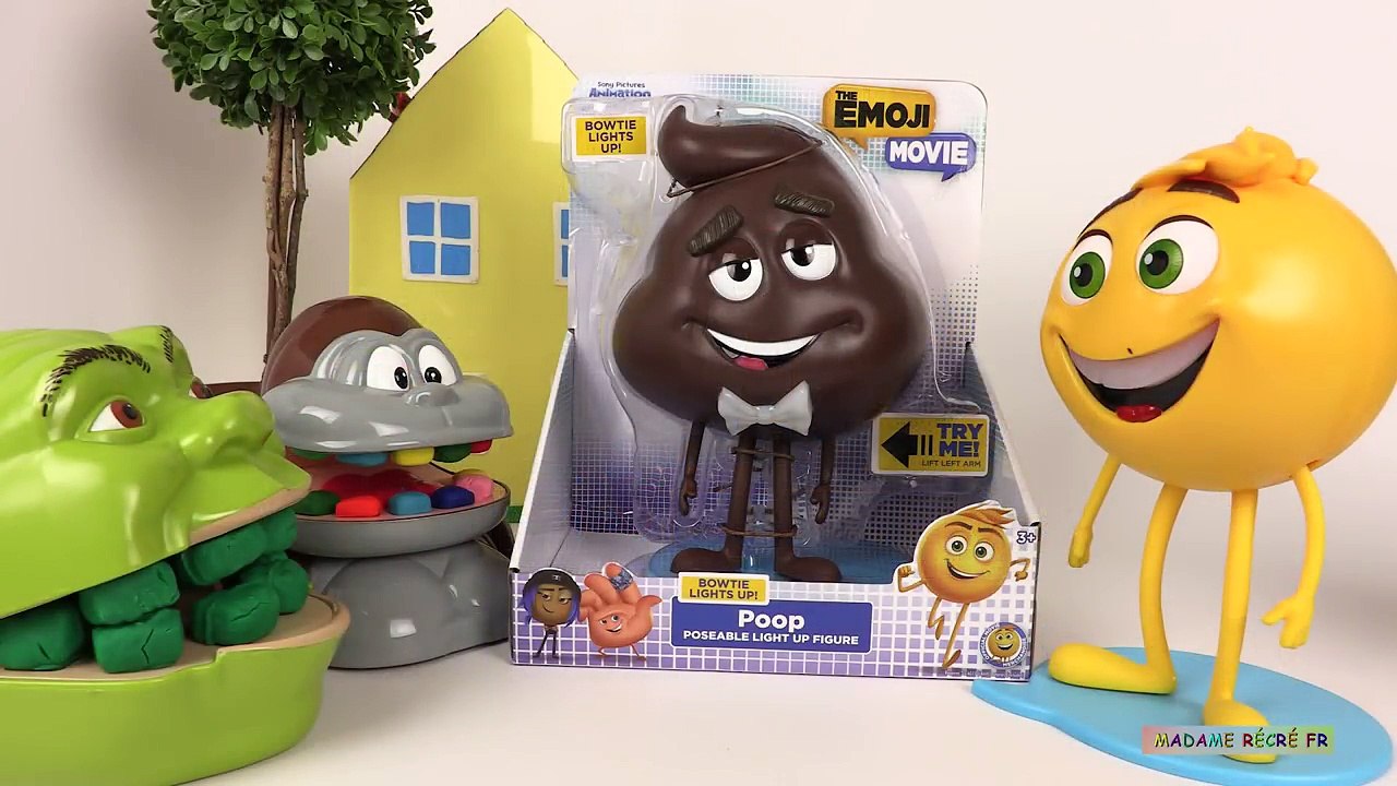 Shrek et le Singe Papa Caca Emoji et le jeu de société Delir' O ...