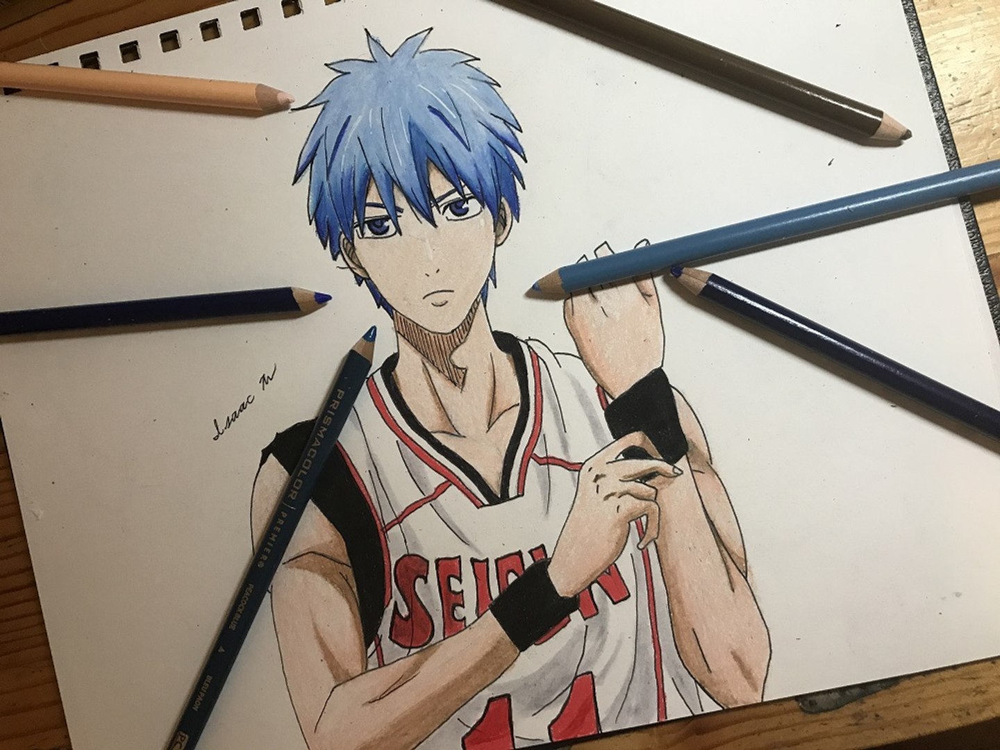 Tetsuya Kuroko And Taiga Kagami Drawing
