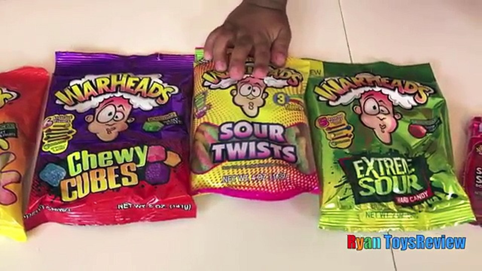 Warheads Candy Challenge