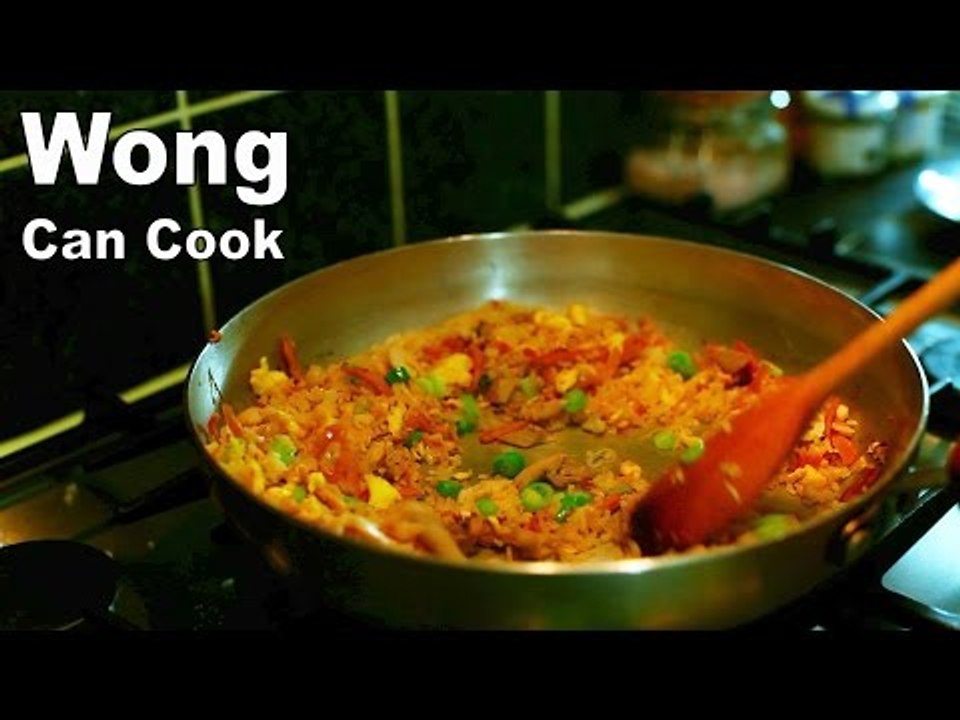 How to cook Special Rice & Singapore rice - wong can cook - video ...