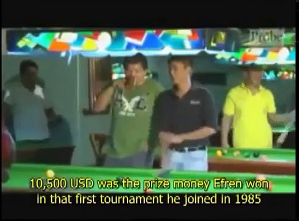 EFREN REYES DOCUMENTARY - Life Of The Greatest Pool Billiard Player In ...
