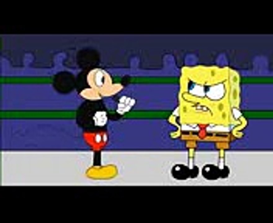 Mickey Mouse vs SpongeBob Squarepants - Cartoon Beatbox Battle - video ...