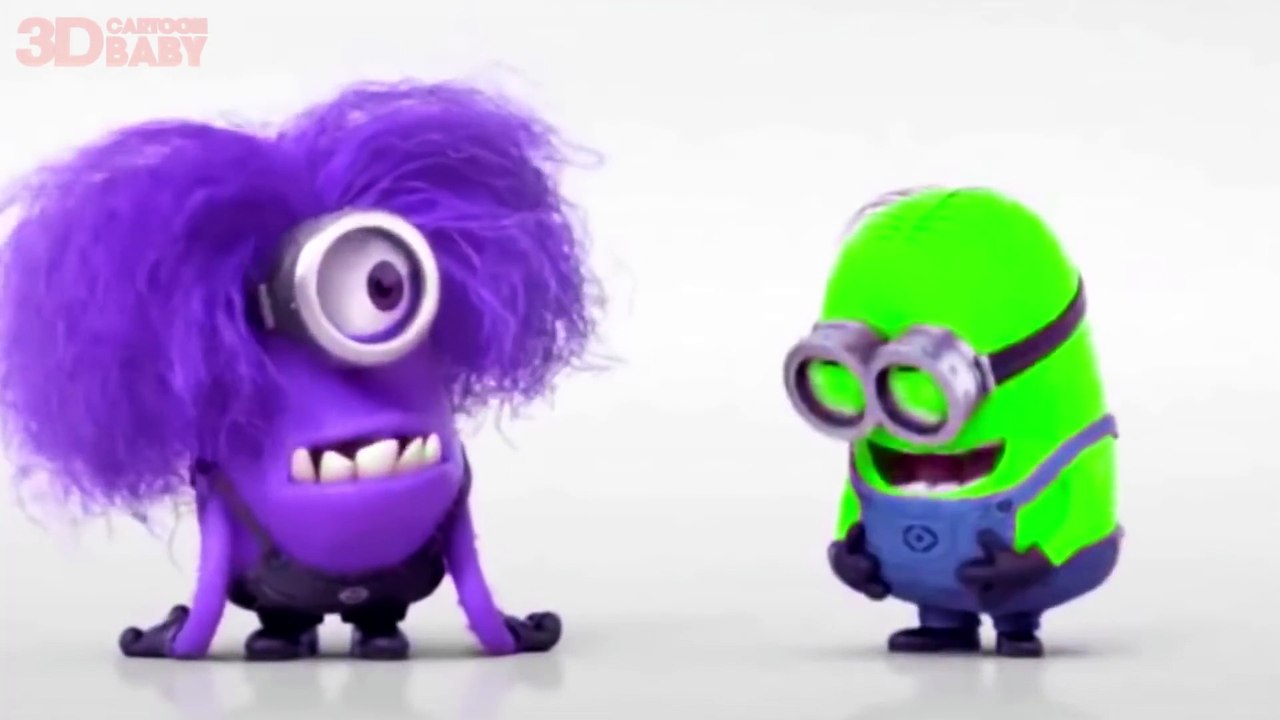 Learn Colors with Evil Minions Banana Song for Kids Funny Minion Movie ...