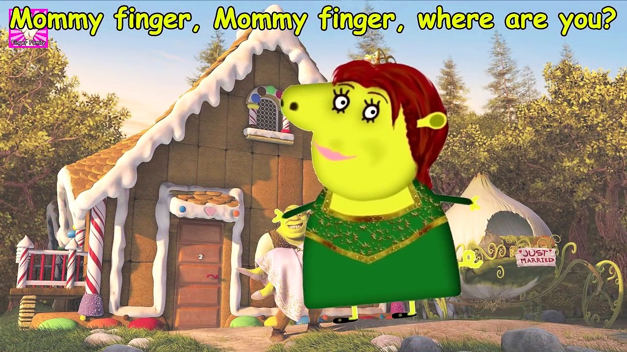 Peppa Pig Shrek Finger Family Nursery Rhimes - Video Dailymotion