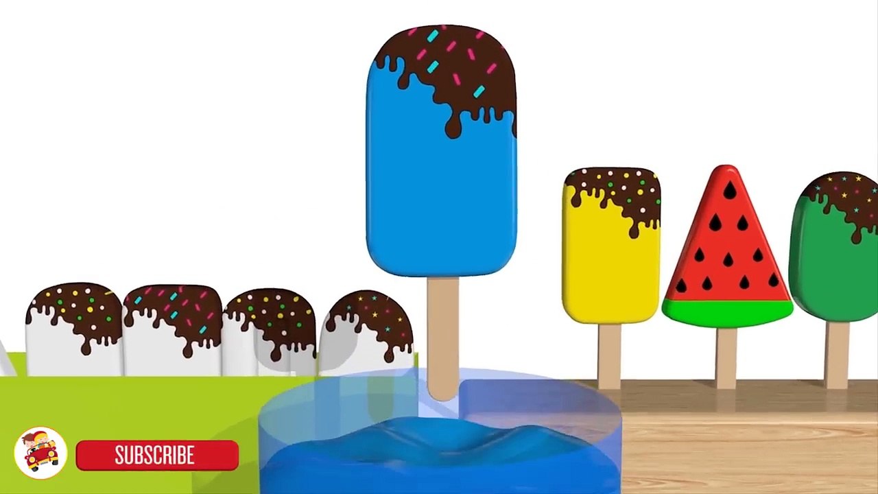 Learn Colors with Ice Cream for Children, Toddlers - Learn Colours for ...