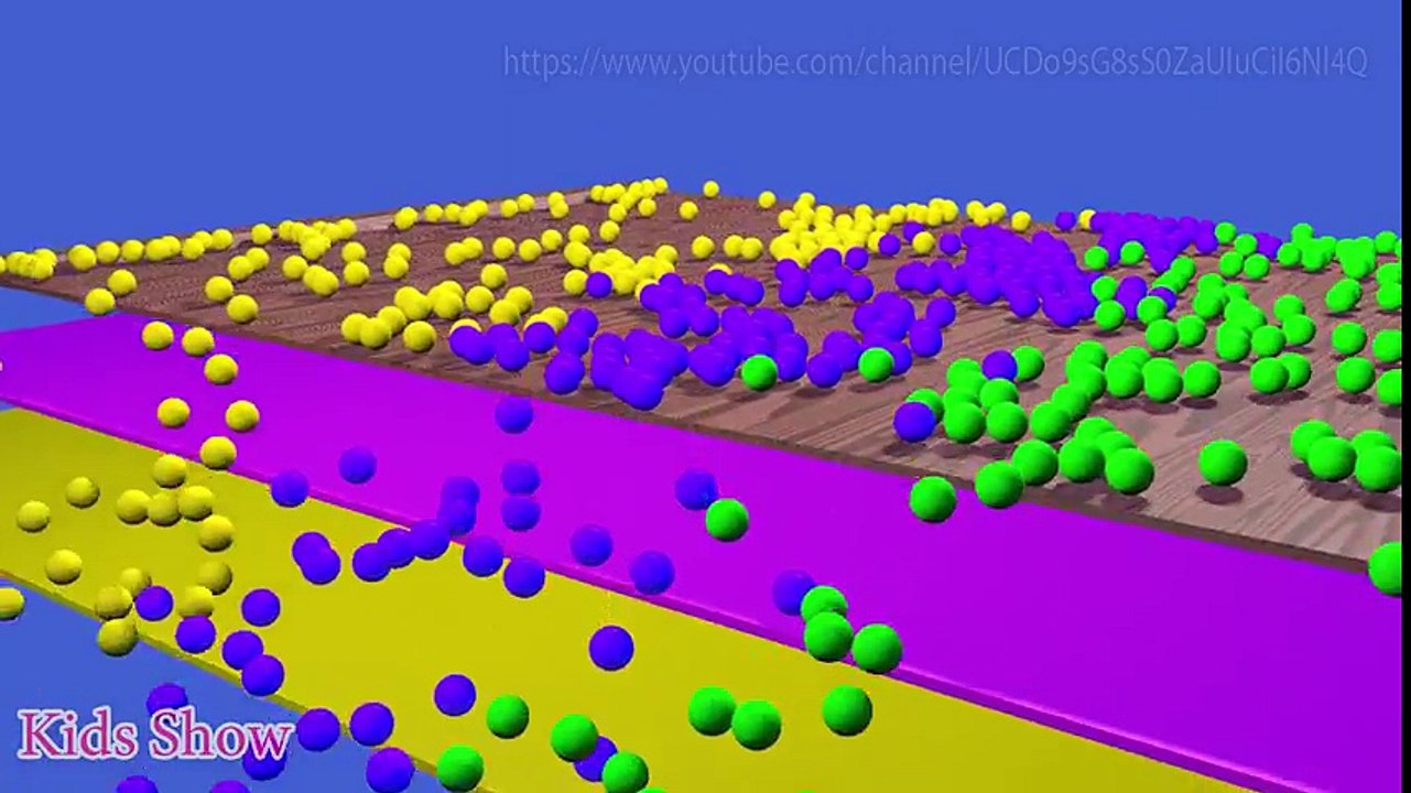 Learn Colors with Balls 3D for Kids and Toddlers - Colours Balls ...