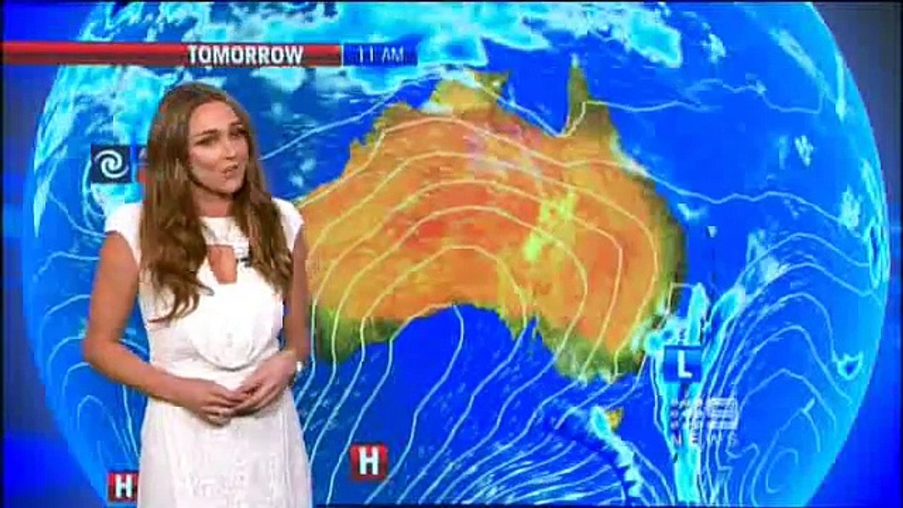 Sydney Weather Report on Nine News Australia for 2.11.10-fq2bgse2mLo ...