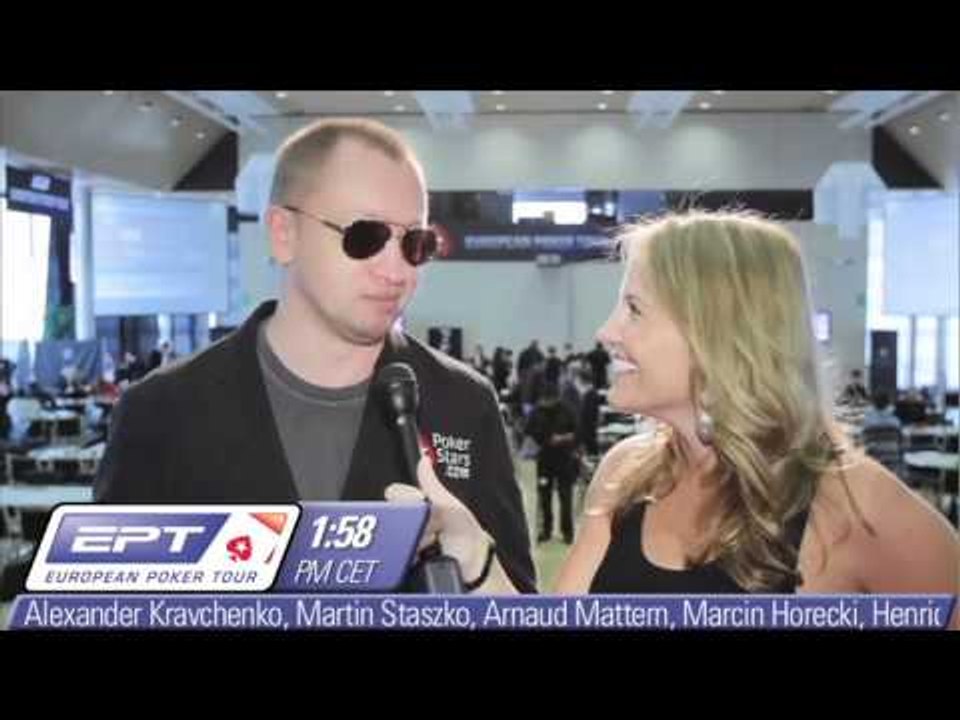 EPT Campione 2012: Welcome to Day 1a with Alex Kravchenko - PokerStars ...