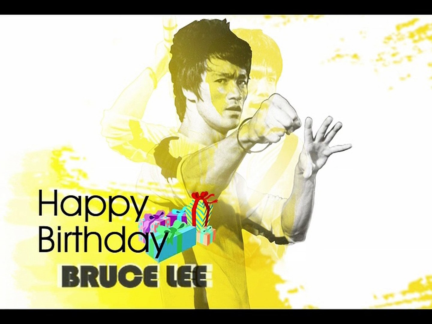 Bruce Lee Happy Birthday