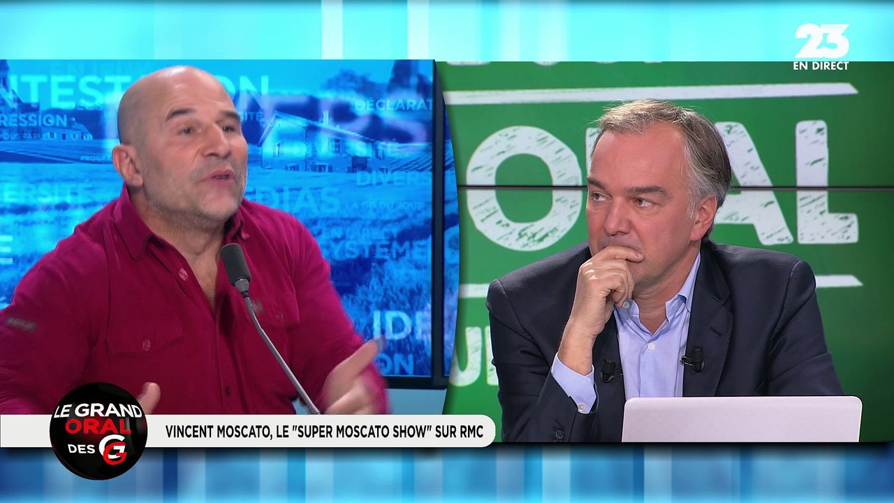 Le Grand Oral de Vincent Moscato, animateur du "Super Moscato Show ...