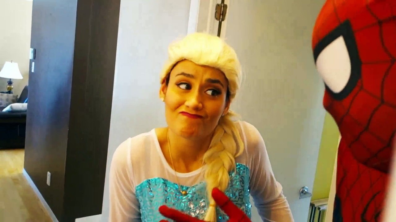 Spiderman & Frozen Elsa vs Joker! Joker Poo & Fart Prank! Funny ...