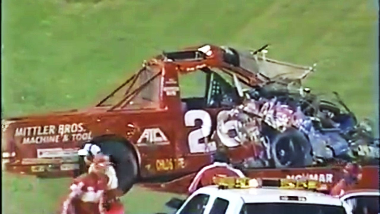 Tony Roper fatal crash at Texas Motor Speedway (13 October 2000) NASCAR ...