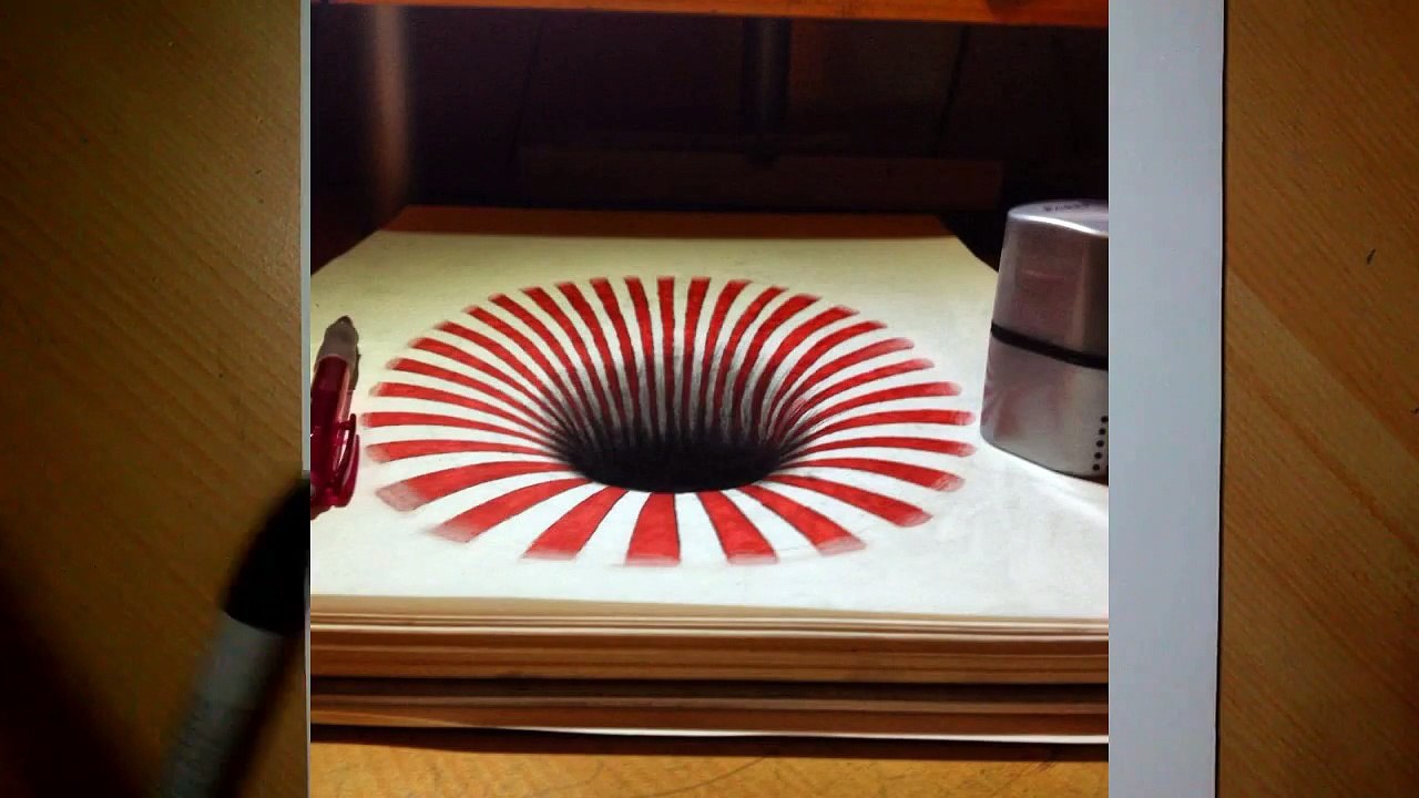Comment dessiner une Illusion d'optique - Trou [Tutoriel]-DI0QXwOk8sc ...