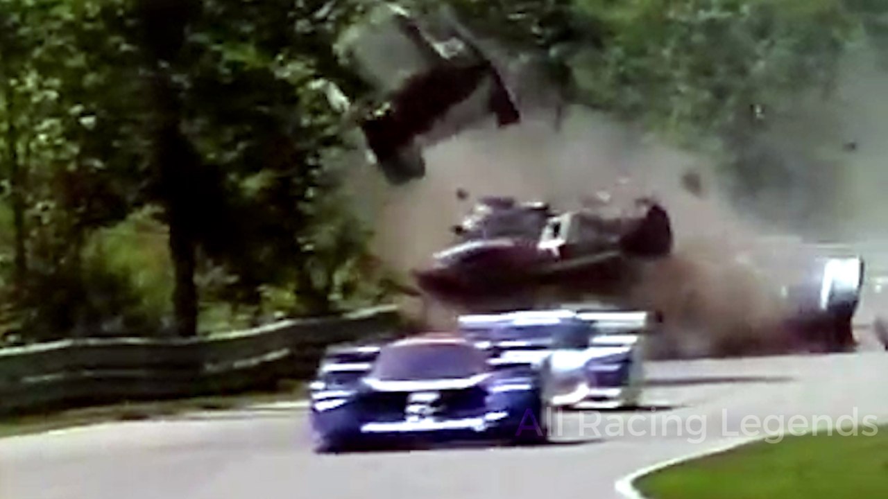 Davy Jones big crash at Road Atlanta (April 5, 1986) IMSA GTP - video ...