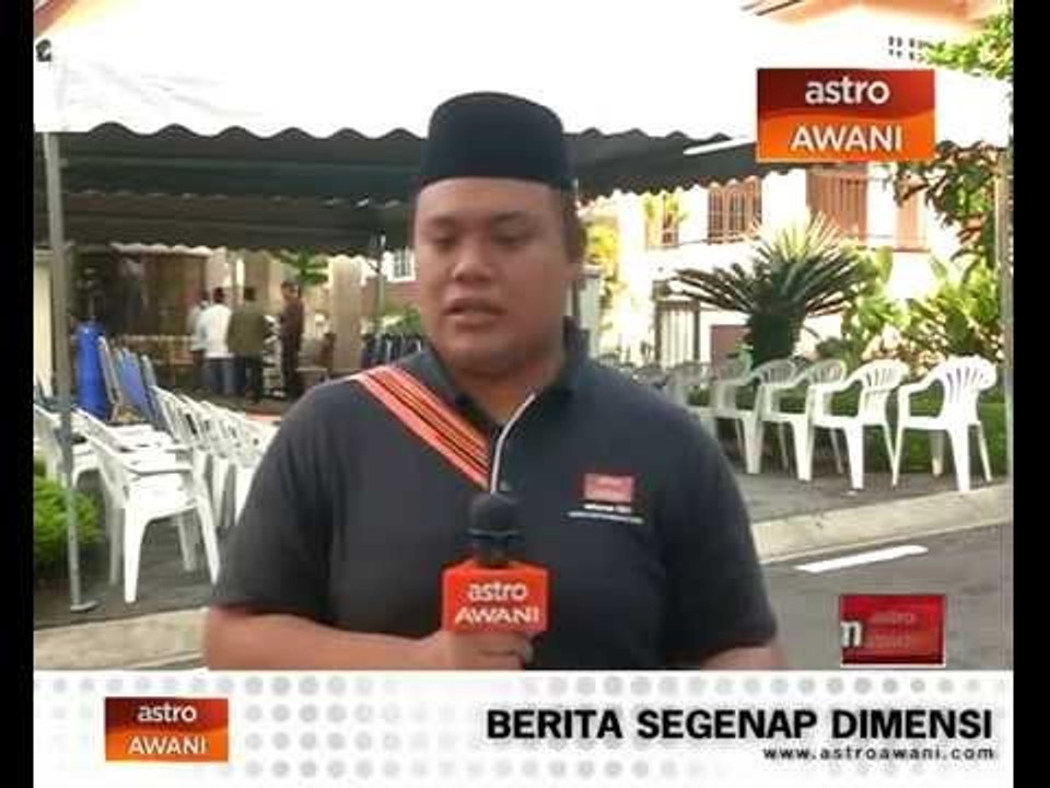 Perkembangan Pengebumian Datuk Azlin Alias (5/4/2015, 9:00 pagi ...