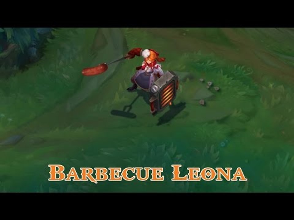 League of Legends: Barbecue Leona Preview - video Dailymotion