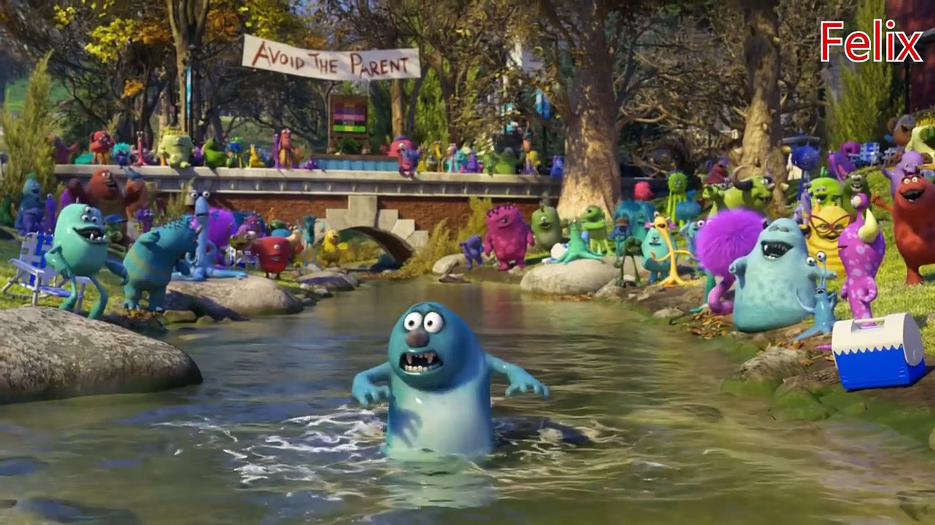 Monster University Scare Games Clipart