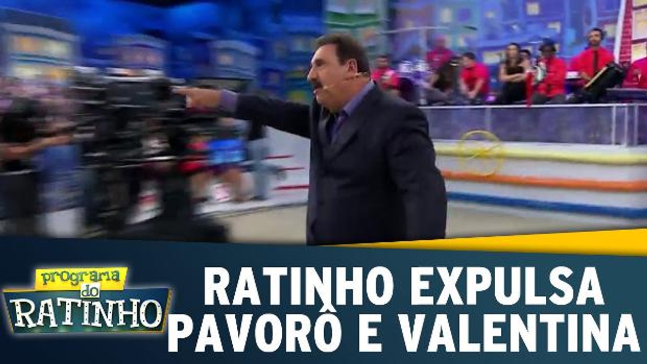 Ratinho expulsa Milene Pavorô e Valentina do programa - Vídeo Dailymotion