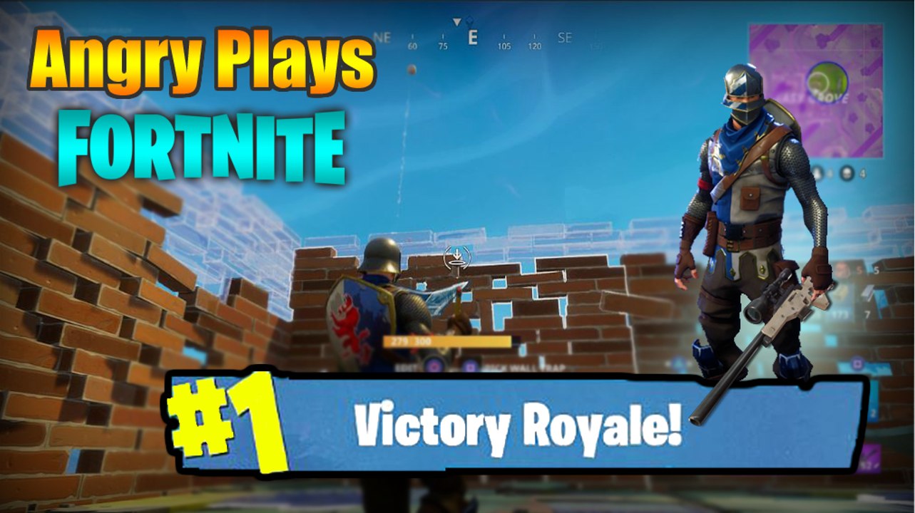 Angry Plays Fortnite Ep.2 (A Fortnite Battle Royale Gameplay) - video ...