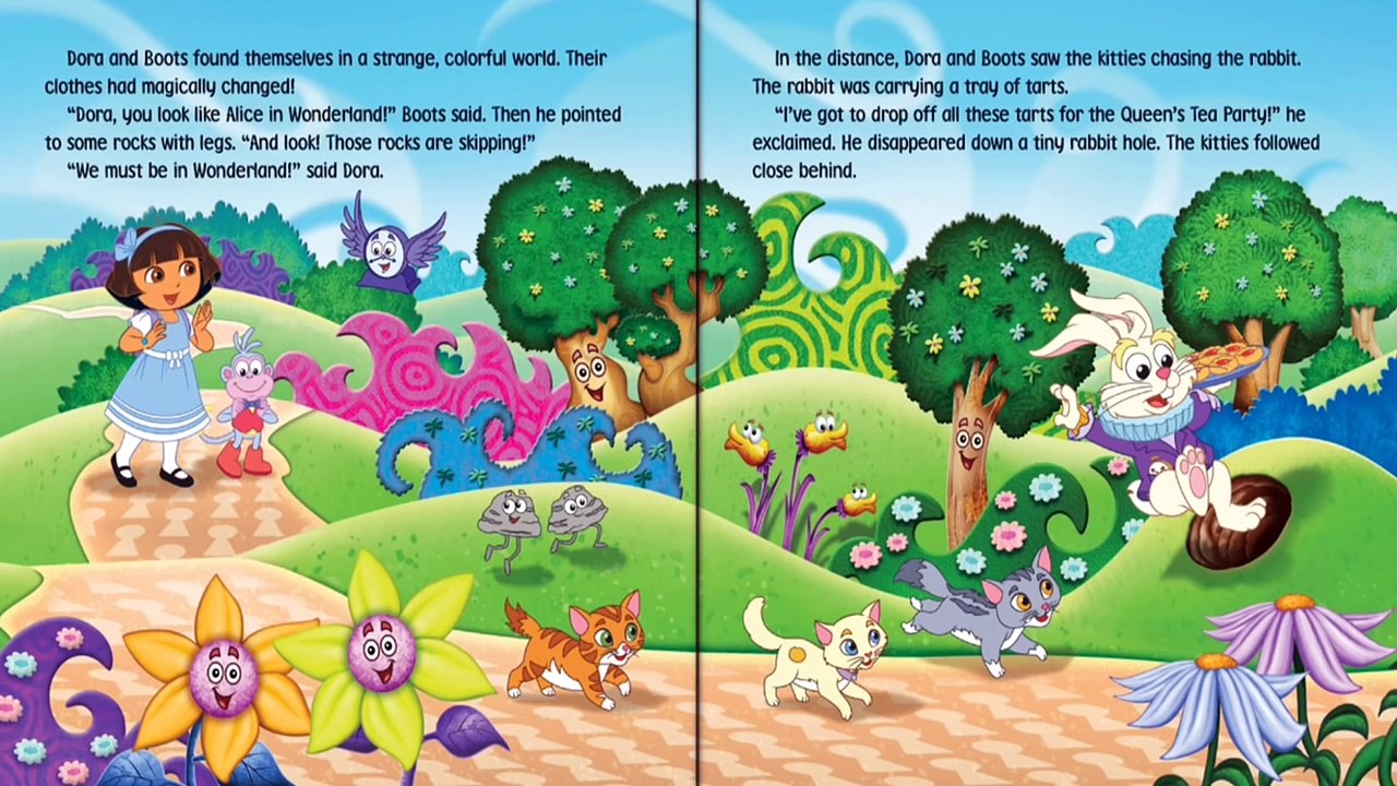 Dora the explorer Dora in Wonderland- KidsChannelTV - Vídeo Dailymotion