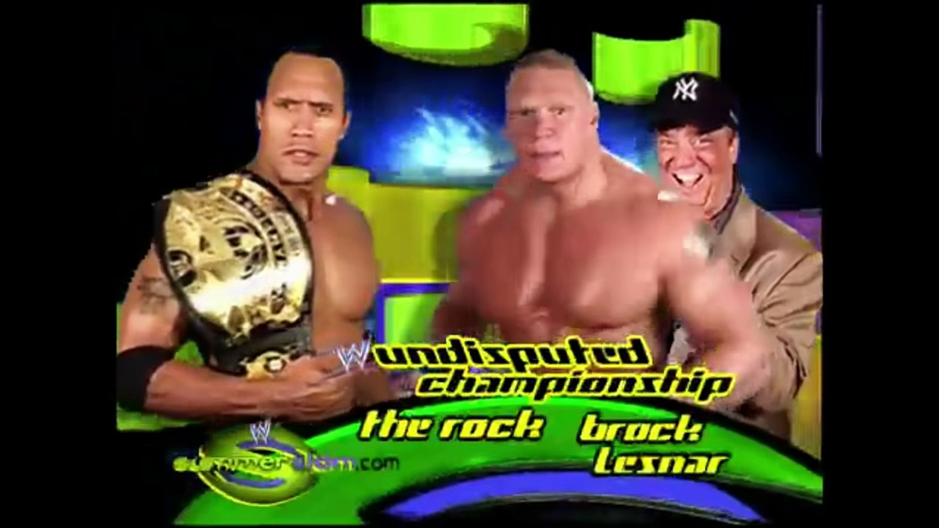 Brock Lesnar And The Rock