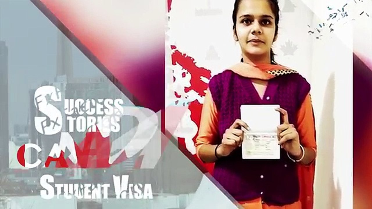 Success Stories - Canada Student Visa - Lovepreet Kaur - video Dailymotion