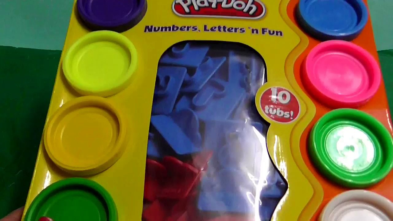 Play Doh Letters Numbers n fun [Learn ABC Learn 123] - video Dailymotion