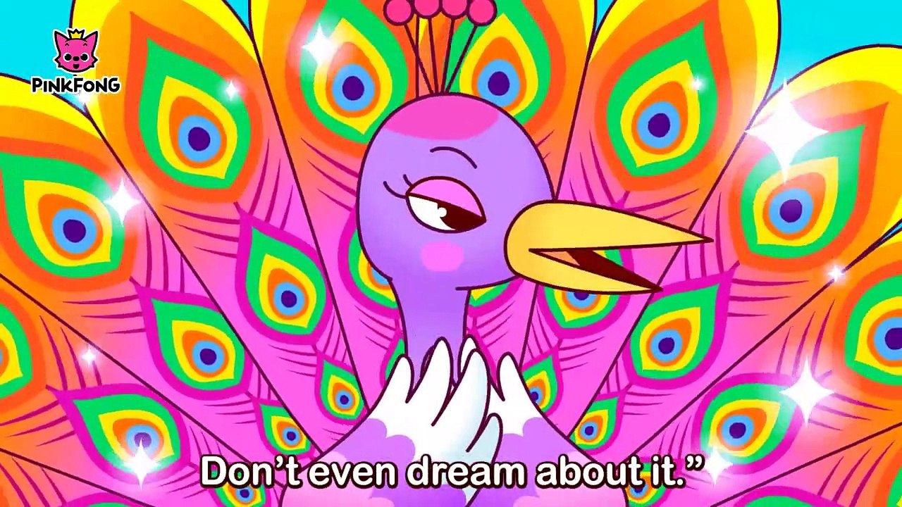 The Peacock and the Crane _ Aesop's Fables _ Pinkfong Story Time for ...