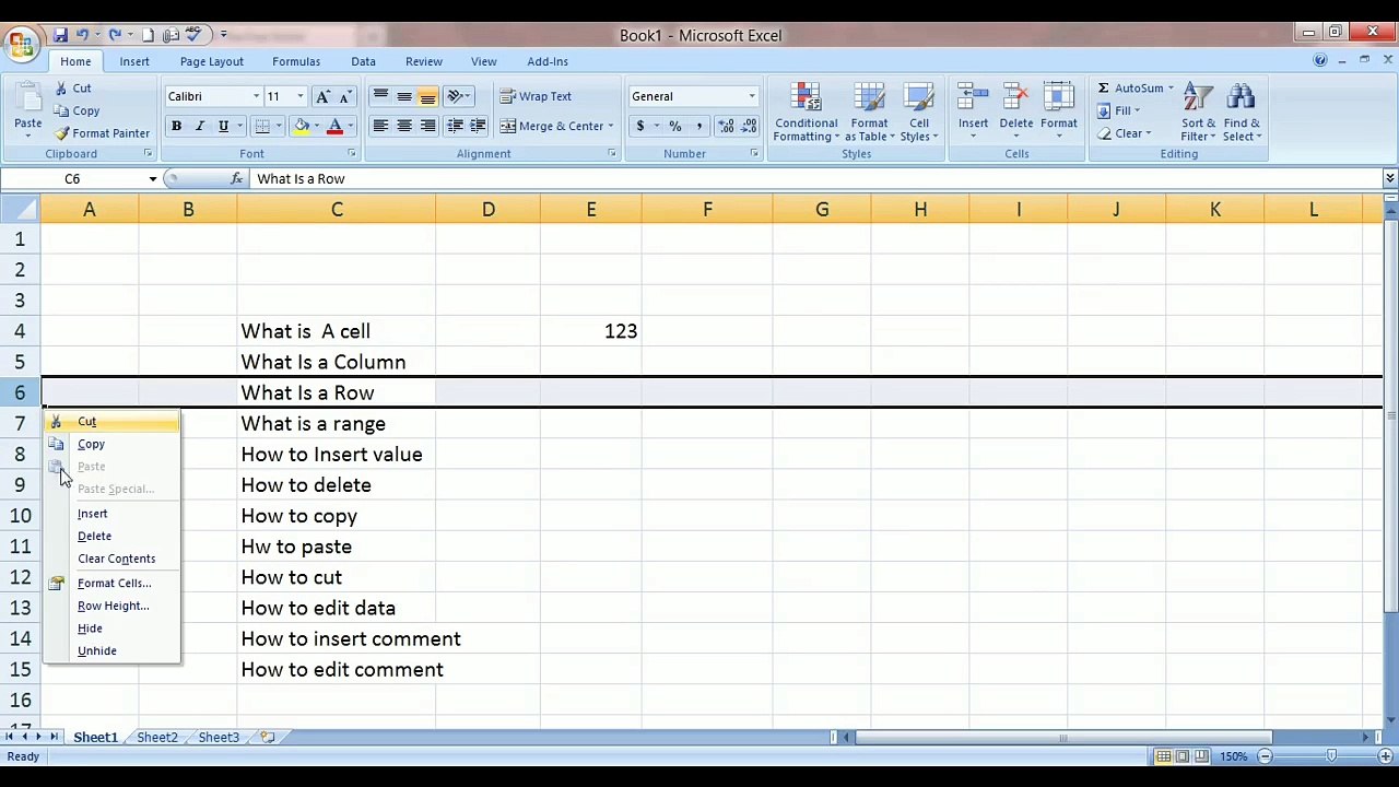 Learn Basic Excel Skills Beginner's || part -1 - video Dailymotion