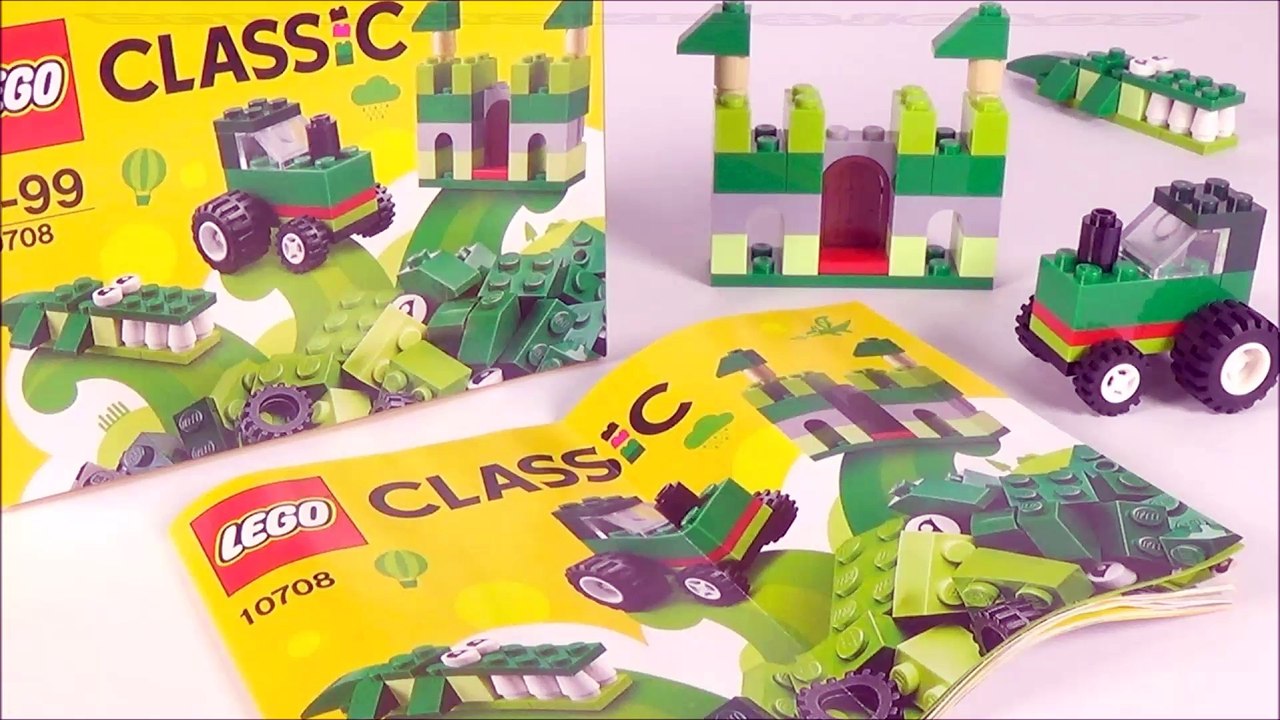 Let's Build the LEGO Classic Green Creativity Box 10708 - video Dailymotion