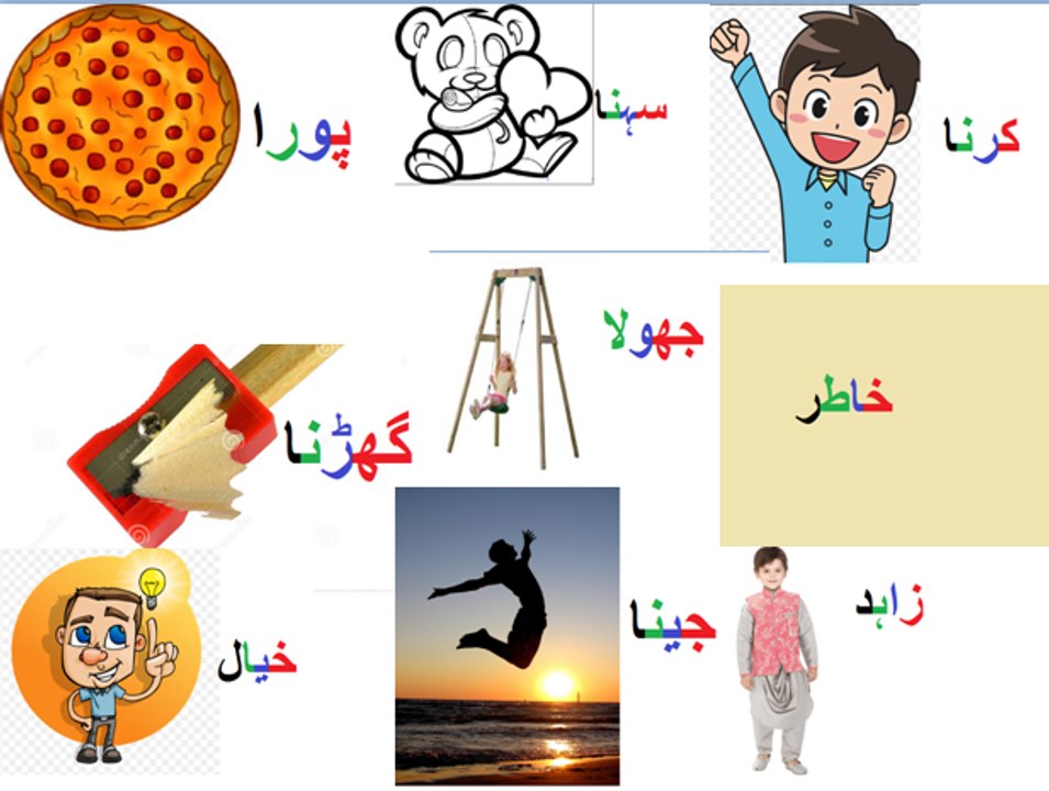 Urdu class 1 Lesson 31, Char Harfi Alfaz چار حرفی الفاظ - video Dailymotion